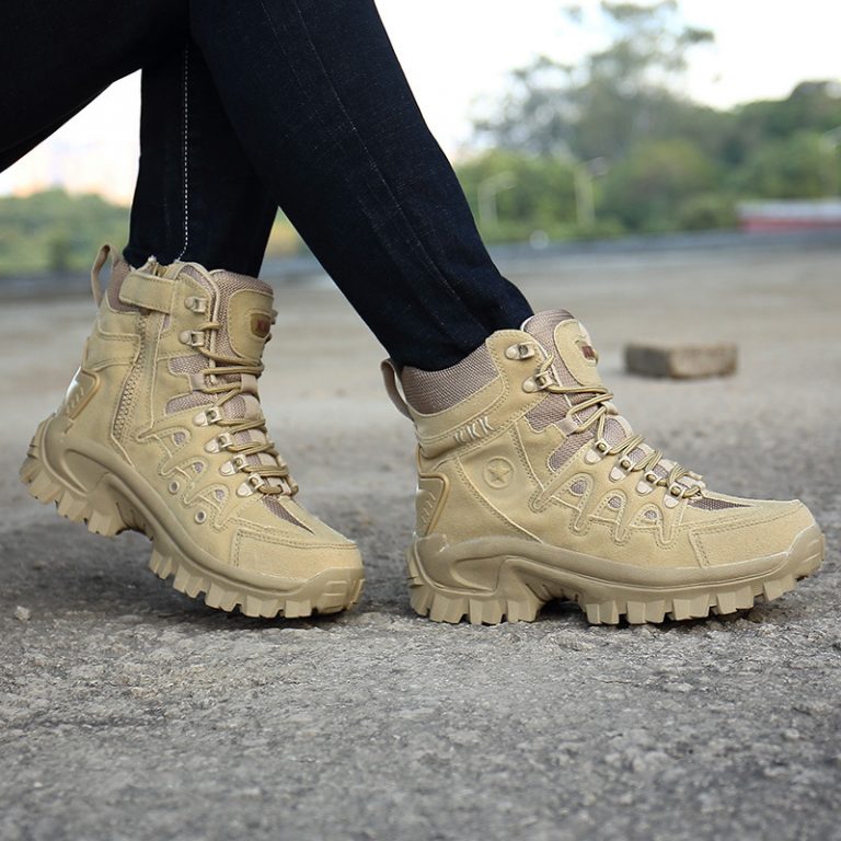 Anti-slip and wear-resistant military boots | safety shoes manufacturers